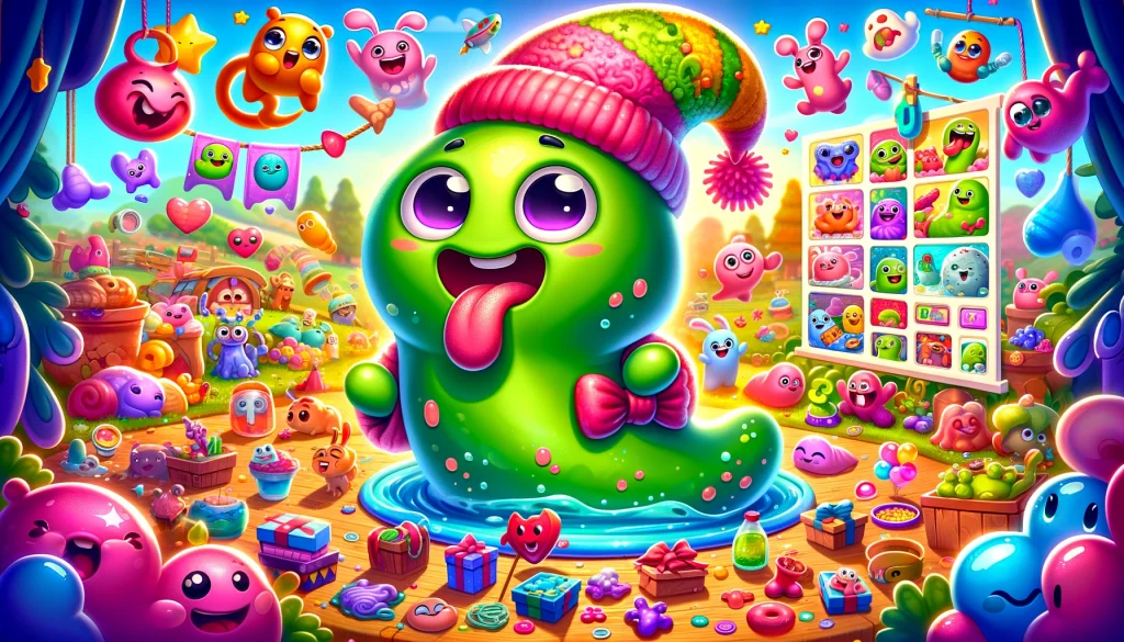 Comparison of My Talking Slime with its Analog Bruno - My Super Slime Pet