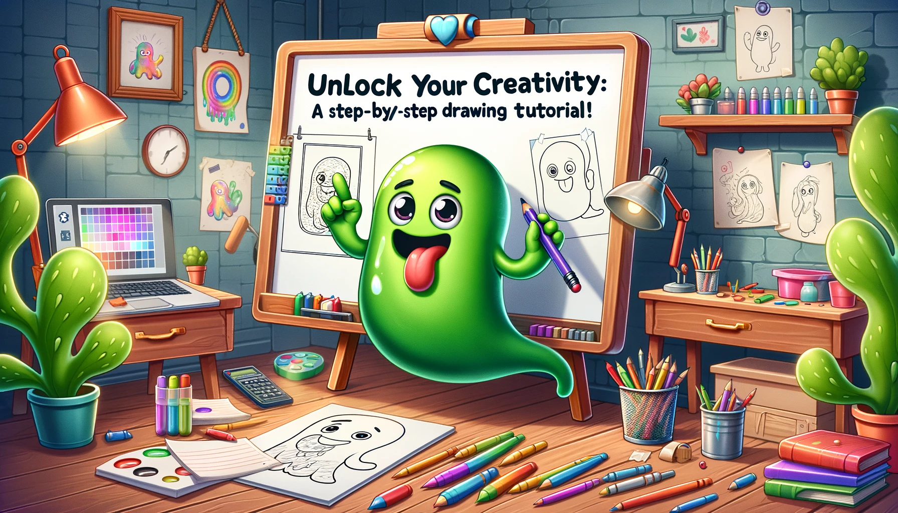 Unlock Your Creativity: A Step-by-Step Drawing Tutorial with My Talking ...
